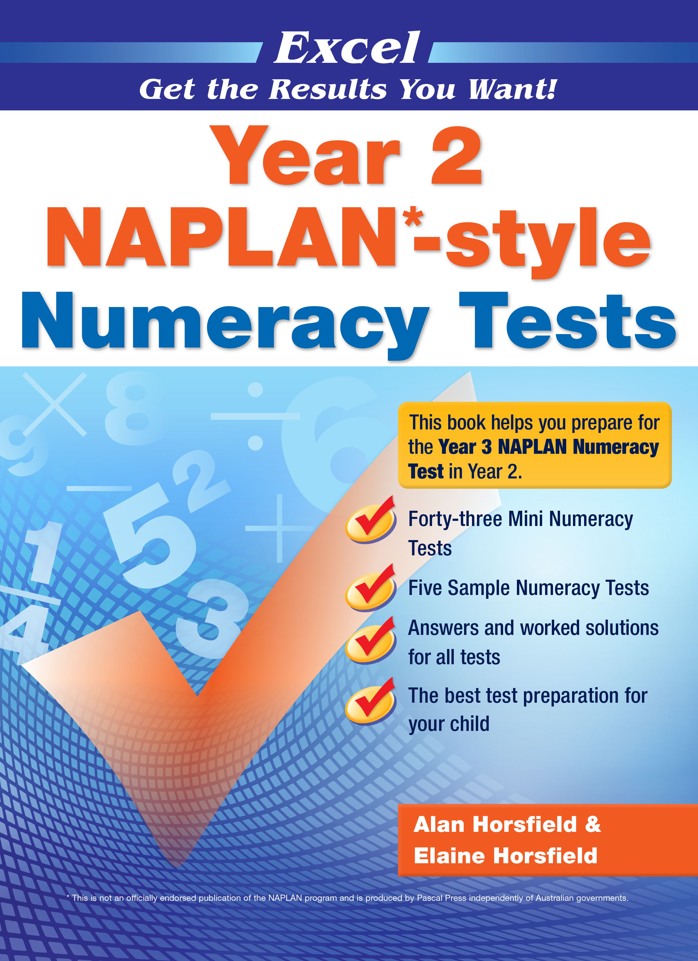 Excel naplan style numeracy tests year 2 BEBooks